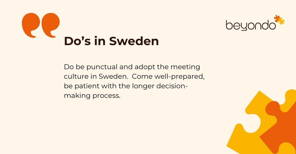 Swedish VS Dutch business culture - Swedish Chamber of Commerce